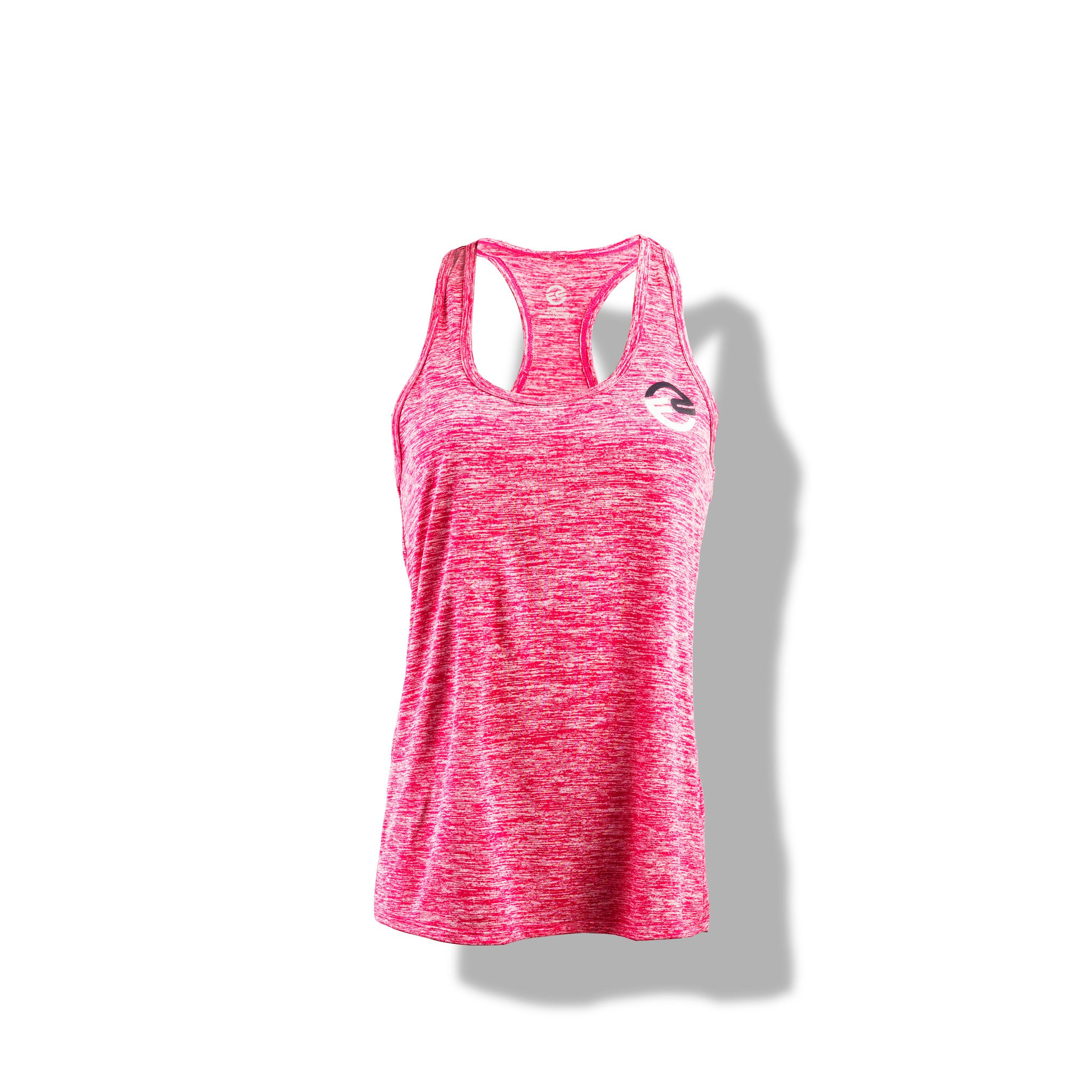 Women's Racerback Tank (Heathered Pink) - FlightPath Pickleball